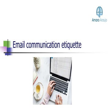 Professional Email communication etiquette | PPT