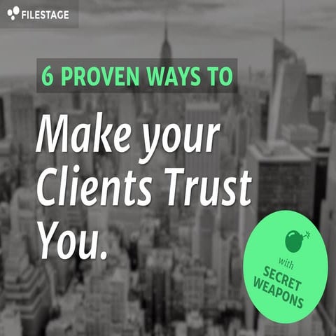 6 Ways to Build Trust with Your Clients | PDF