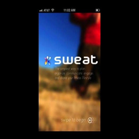 Sweat App Screenshots | PPT