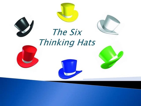 6 Thinking Hats /Concepts with Examples.pptx