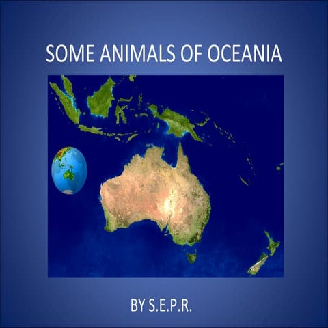 Oceania Map Animals Oceania Biomes Geography Science Climates Plants