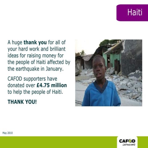 CAFOD children's activities | PPT