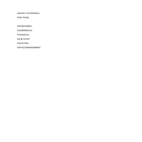 Slideshare test front page for slide | DOCX | Business Administration ...