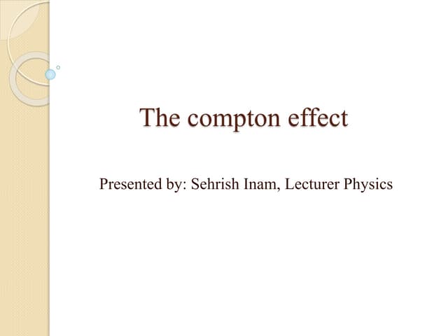 compton effect derivation step by step.pptx