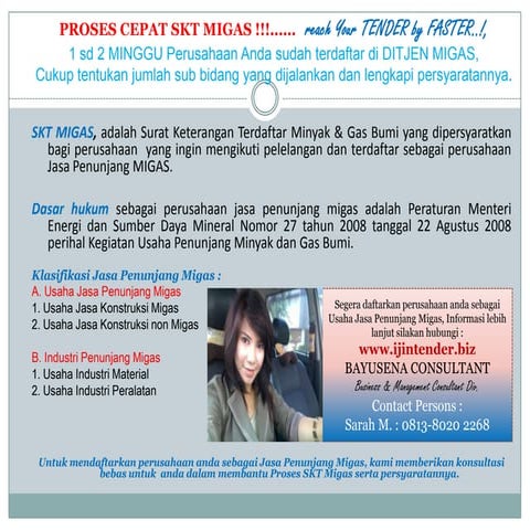 SKT MIGAS | PPT