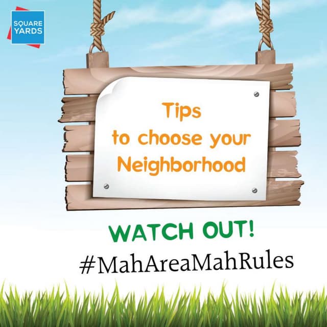 Tips for selecting the right neighborhood | PPTX