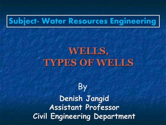 Introduction with weirs flumes and orifices | PPT