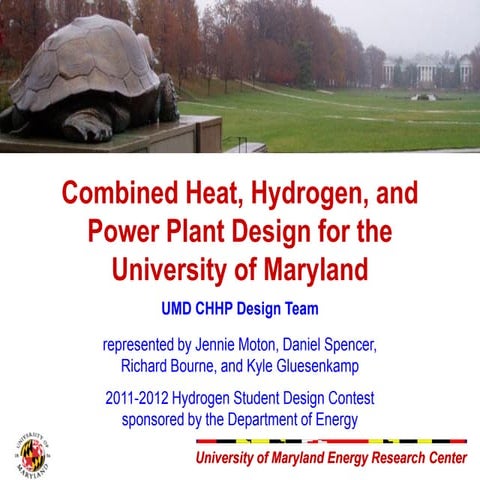 University of Maryland Presentation (2012) | PDF