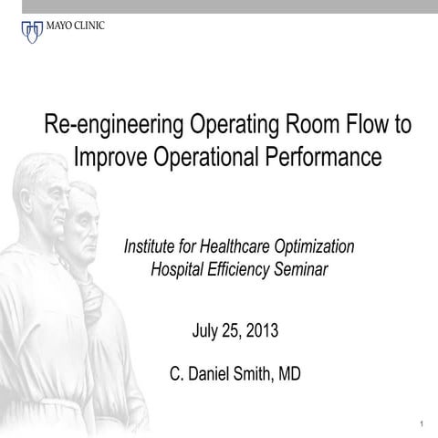 Operating Room Design - Mayo Case Study | PPT