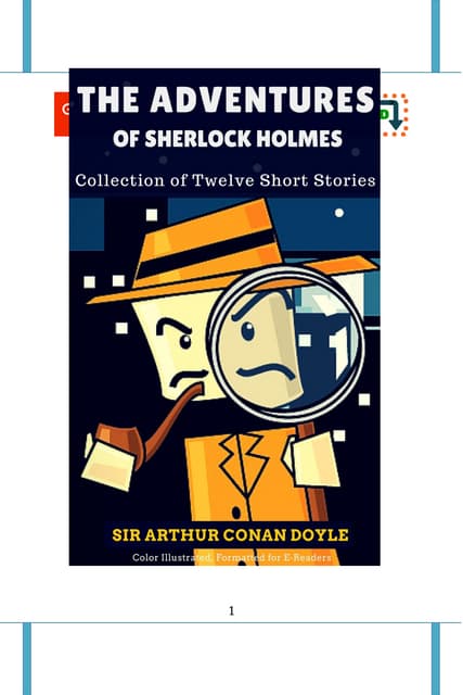 Sherlock Holmes | PPT | Cigars | Hobbies & Interests