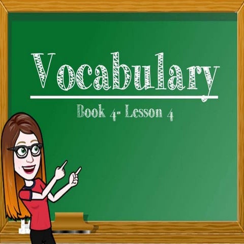 Book 4 Lesson 4 | PPT