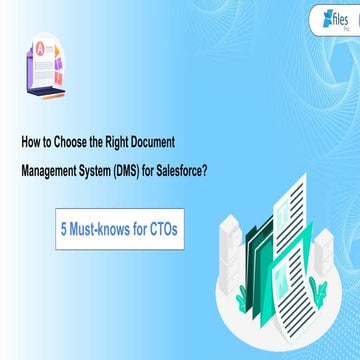 How to Choose the Right Document Management System (DMS) for Salesforce ...