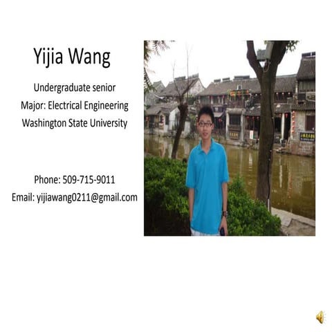 Slideshare yijia wang | PPT