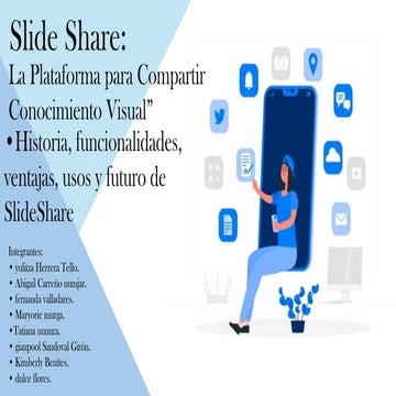 Qué es SlideShare.pptx manera de uso y ventajas | PPTX