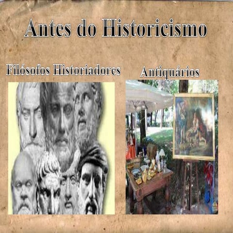 Historicismo Alemão - Breve Contexto | PPTX