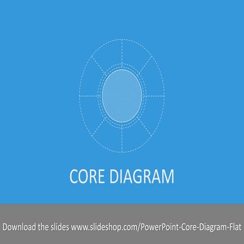 Core Diagram Flat | PPT