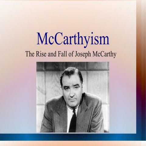 McCarthyism | ODP