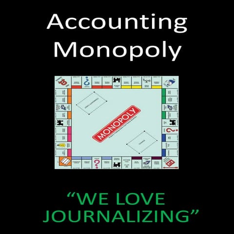 Accounting Monopoly | PDF