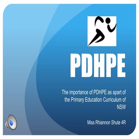 Pdhpe Pptx