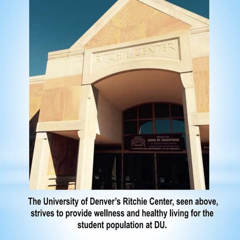 DU Ritchie Center struggles to support growing population of gym ...