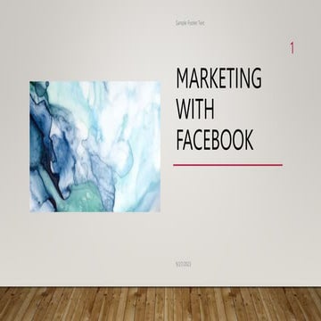 Facebook Marketing | PPT