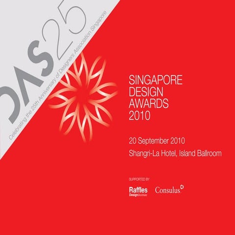 Singapore Design Awards 2010 | PDF
