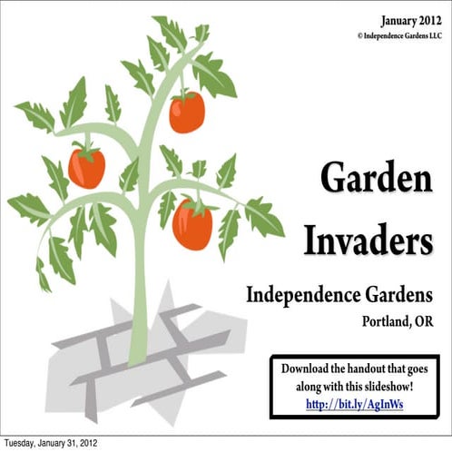 Garden Invaders - Recognizing and Removing Invasive Plants | PPT