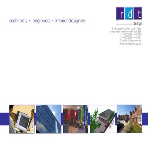 RDT Profile and Examples of Project Experience - aug 2012 | PPT