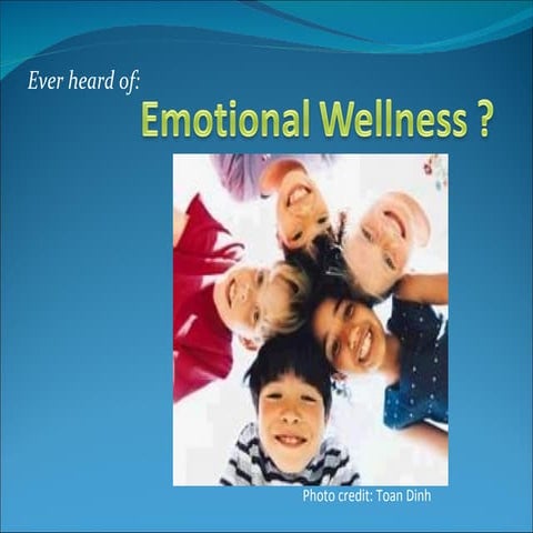 Emotional Wellness | PPT