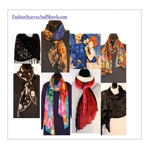Fashion Scarves and Shawls | PPT