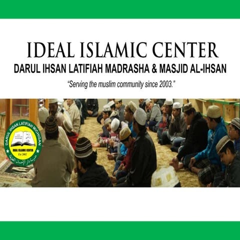 Ideal Islamic Center - Funds | PPTX