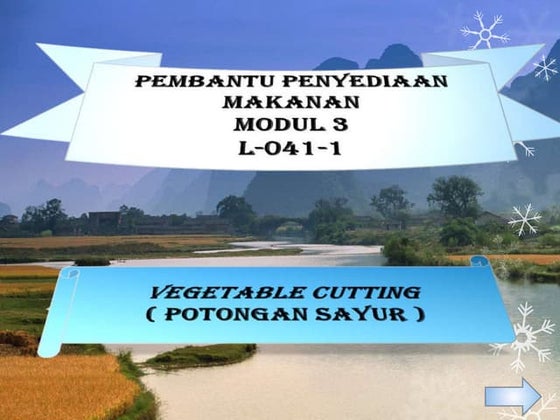 Cutting Method (teknik potongan sayuran ) | PPTX