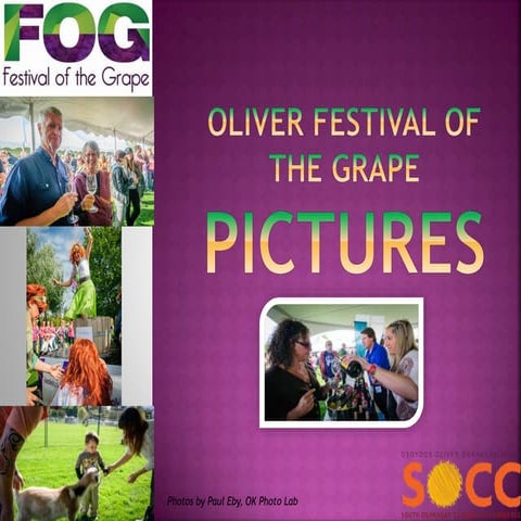 Oliver Festival of the Grape Photos | PPTX