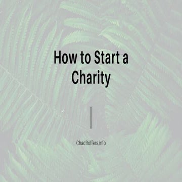 Charity | PPTX