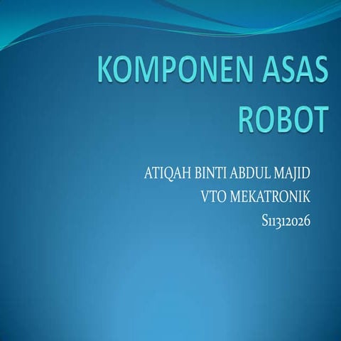 Slide show robot | PPTX