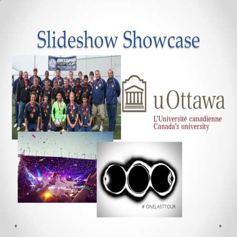 Slideshow showcase | PPT