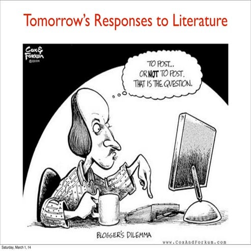Tomorrow's Responses to Literature | PPT