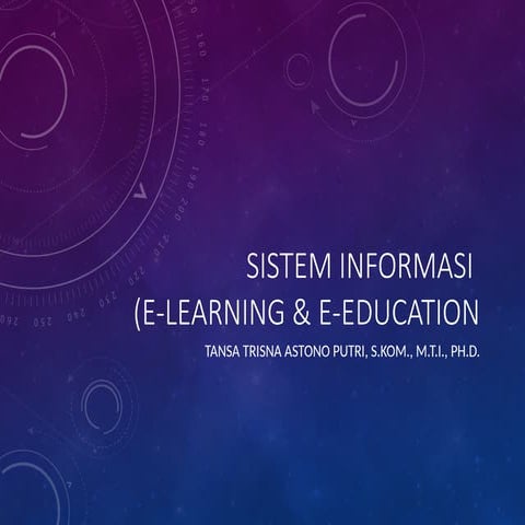 SLIDE SIK - Sistem Informasi E-Learning.pptx