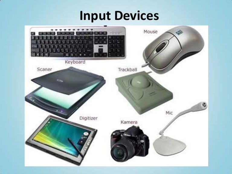 Slides input devices Slides input devices