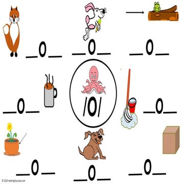 How to teach kids short vowel o templates | PDF
