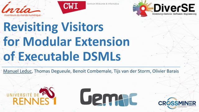 Revisiting Visitors For Modular Extension Of Executable Dsmls Ppt 1439