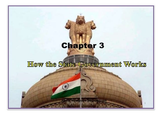 How do state government work | PPTX