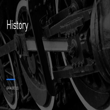 History Grade 12 slides Presentation pdf | PDF