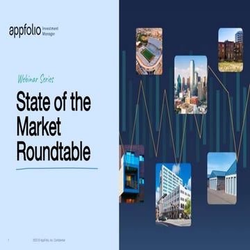 AppFolio Investment Manager State of the Market Roundtable May 2023 | PPTX