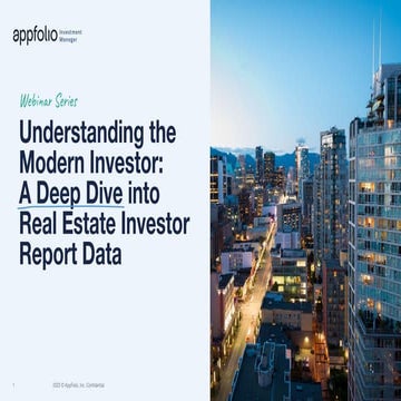 Understanding the Modern Investor: A Deep Dive into Real Estate ...