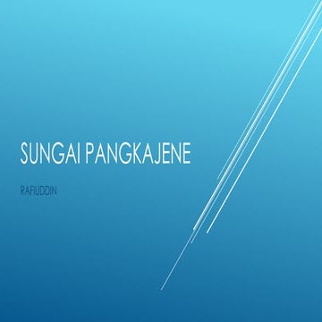Sungai Pangkajene | PPTX