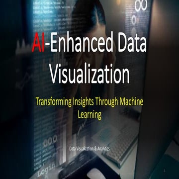 AI Driven Data Visualization - AI is Not Your Enemy | PPT