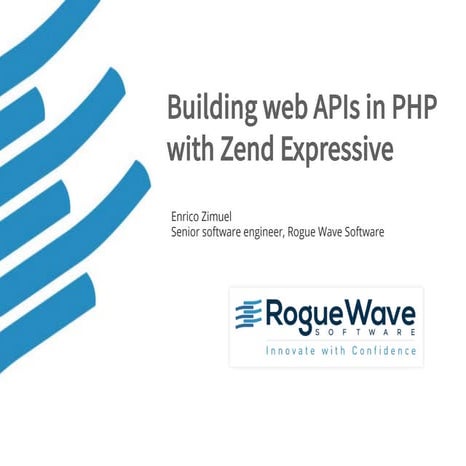 Building Web Apis In Php With Zend Expressive Ppt 9941