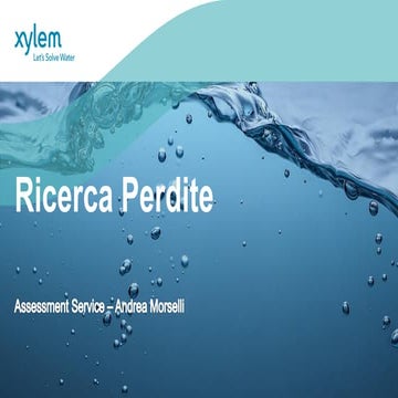 Come contenere le perdite idriche di rete: soluzioni all’avanguardia in ...