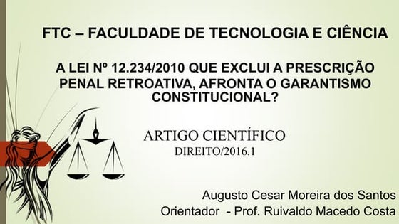 Apresentação TCC | PPT